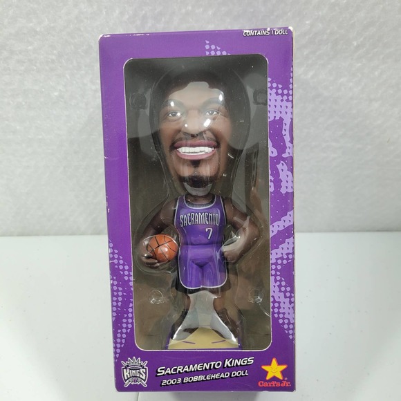 Carl Jr. | Toys | Vintage Sacramento Kings 203 Bobblehead 7 Doll Keon ...